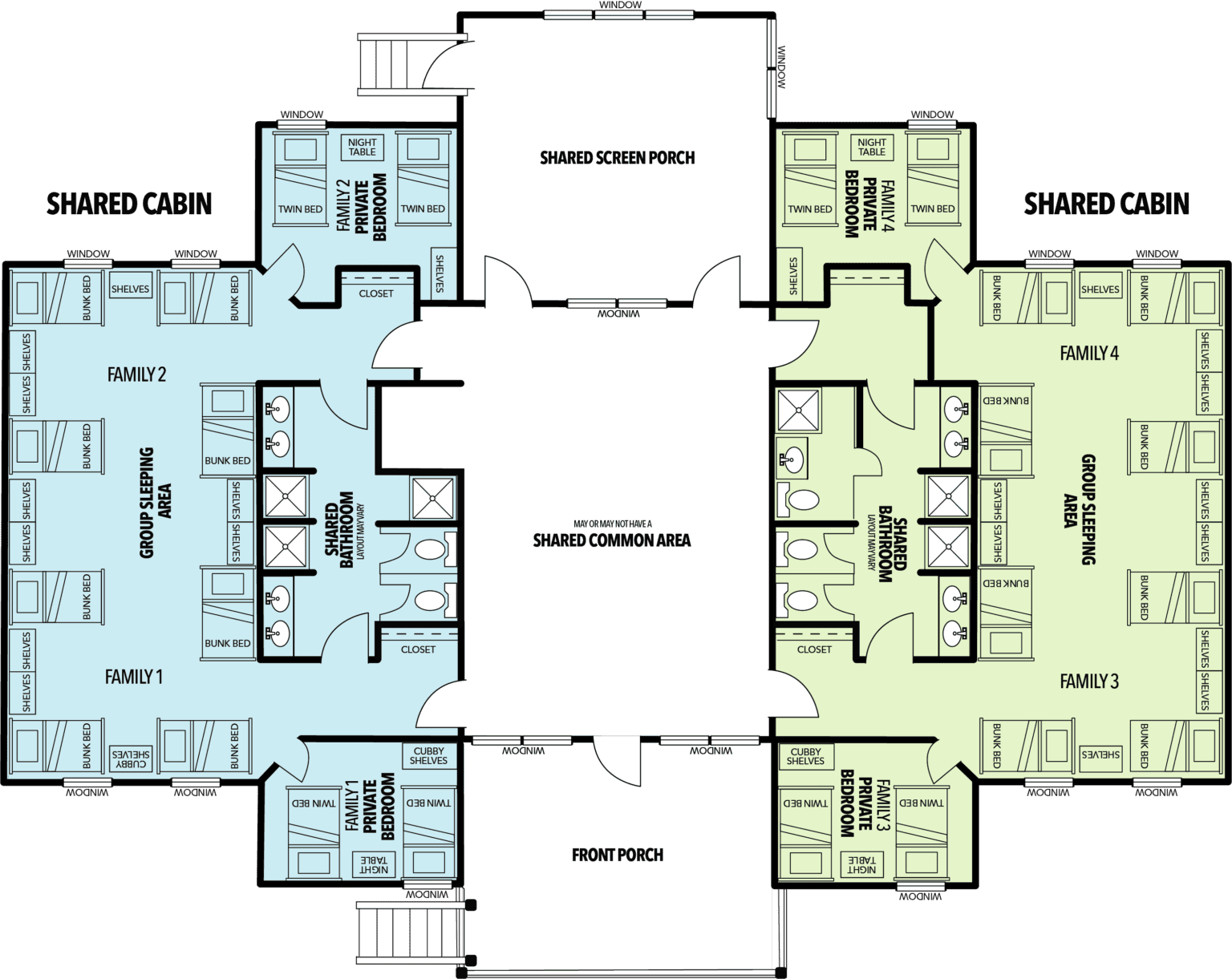 Accommodations - Ramah Darom